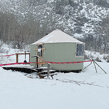 Accidental fire closes yurt for rest of season | Great Basin Sun