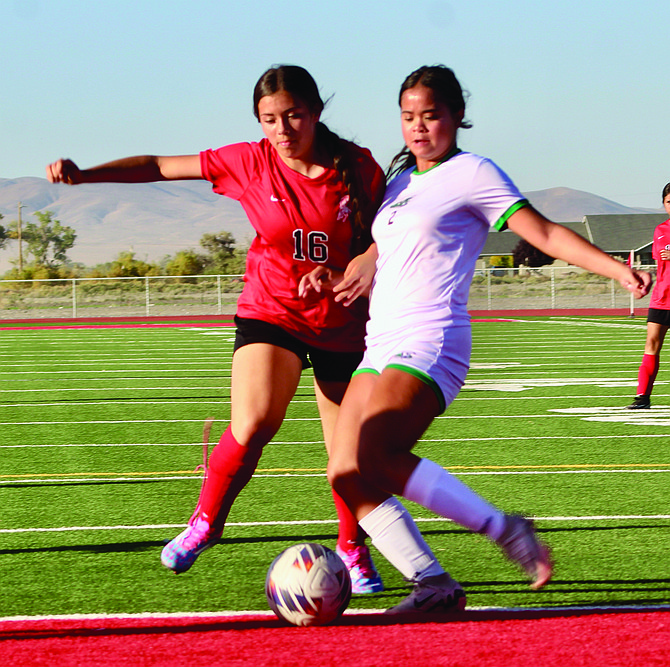 PCHS girls soccer splits matches at home | Great Basin Sun