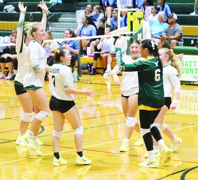 BMHS volleyball collects two wins in three matches | Great Basin Sun
