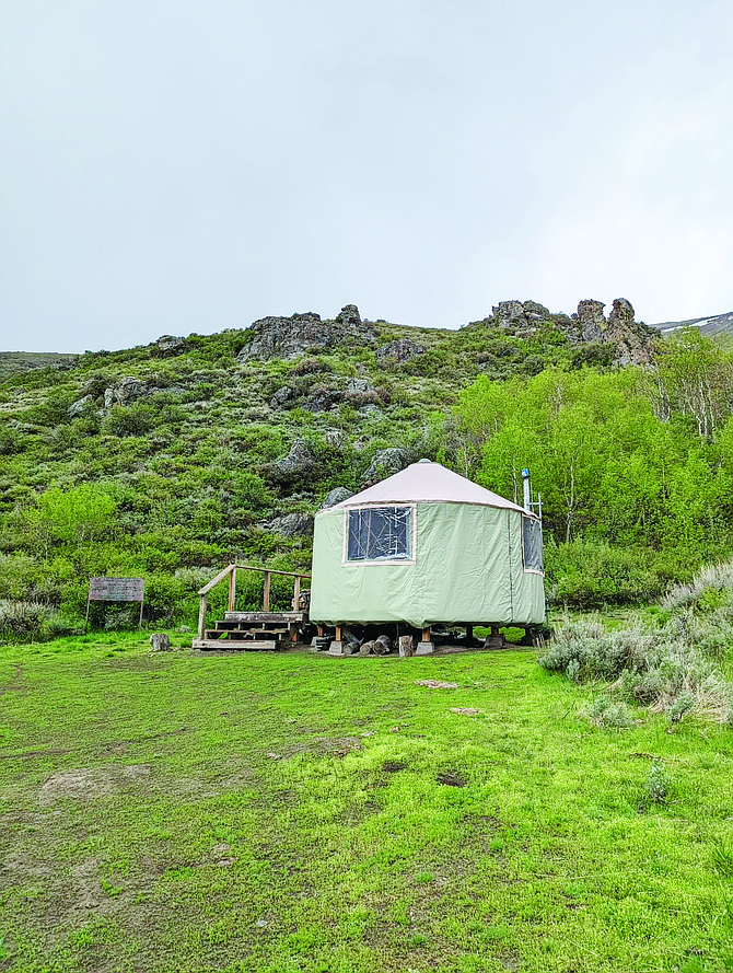 Water Canyon Yurt fosters community in back country | Great Basin Sun
