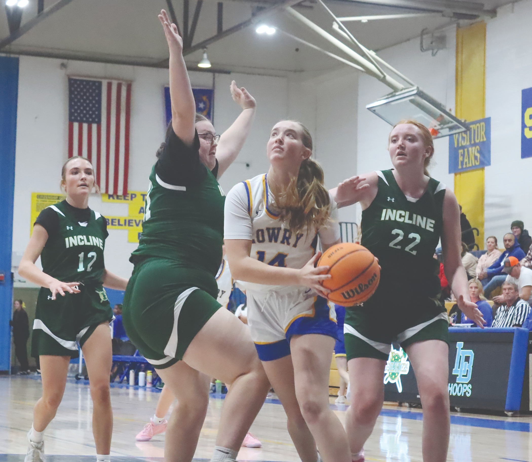 Lowry girls split with over Incline, South Tahoe | Great Basin Sun